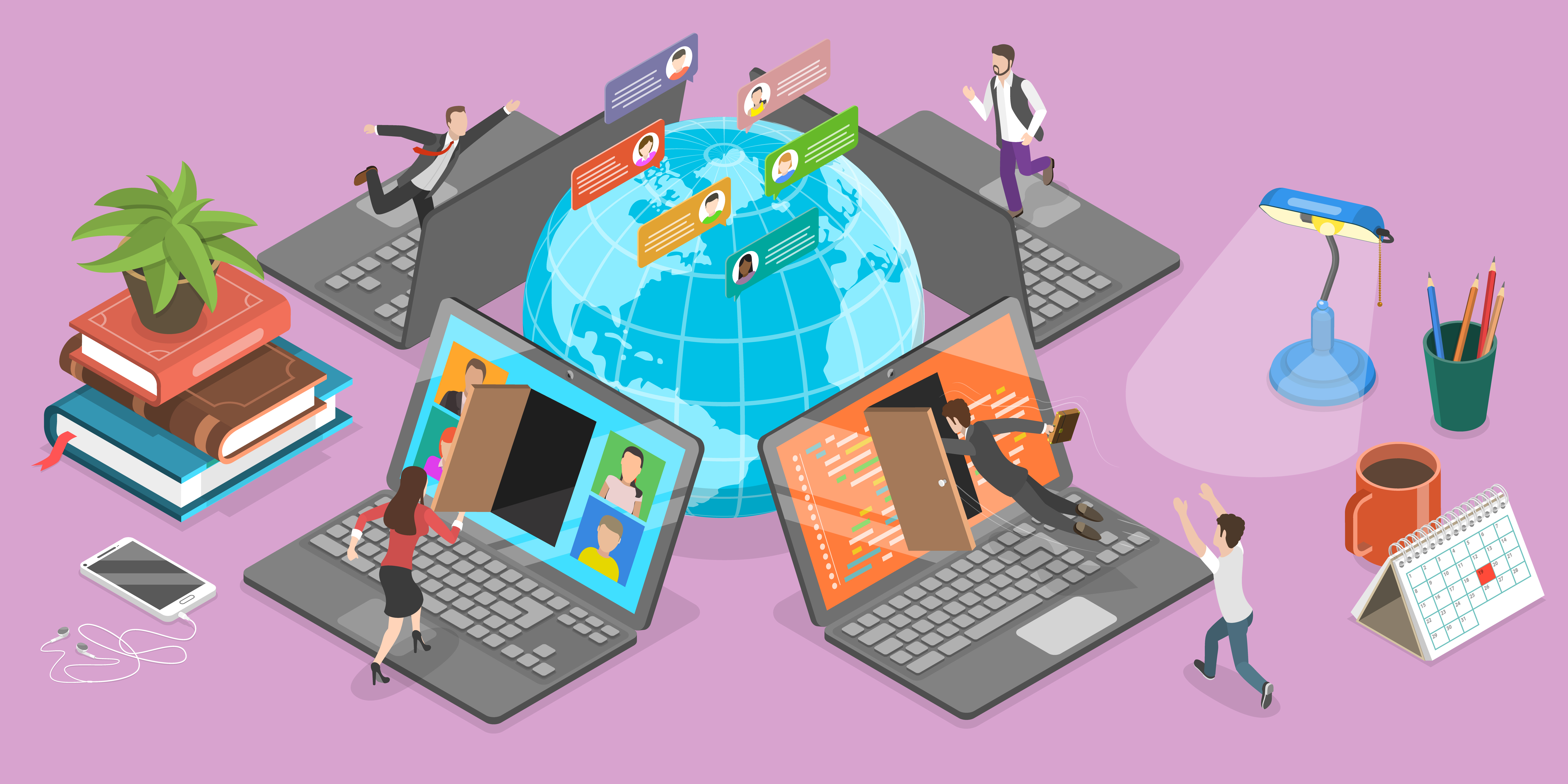 Cross-Team Collaboration in the Hybrid Workplace